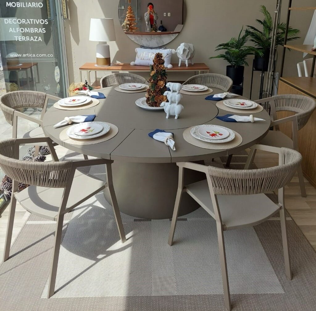 FLOWER 1.80 MESA DE COMEDOR (Consultar Unidades Disponibles) - Artica